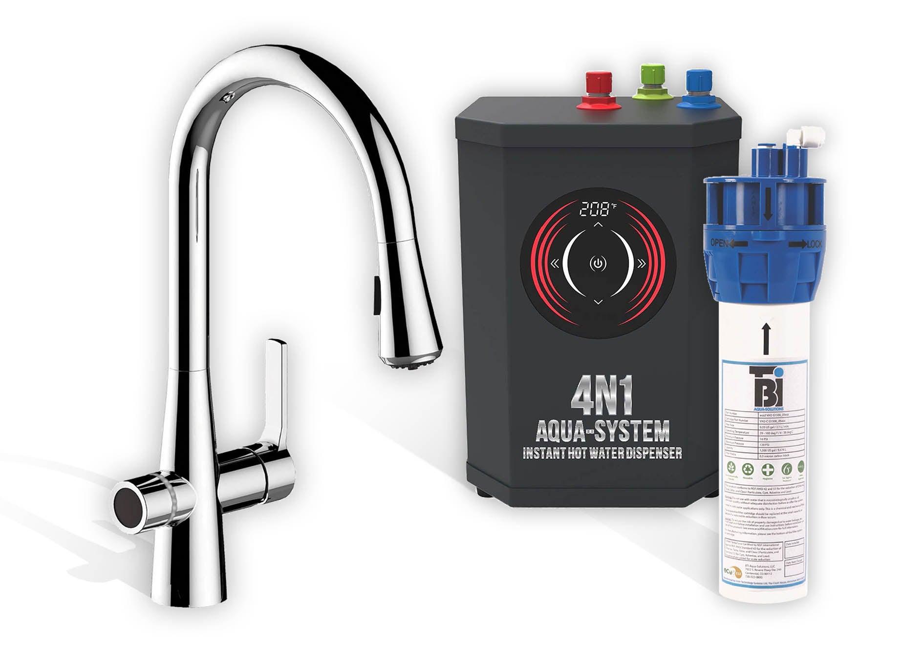 4N1 Aqua-System Products - Instant Hot , Cold filtration Water System ...