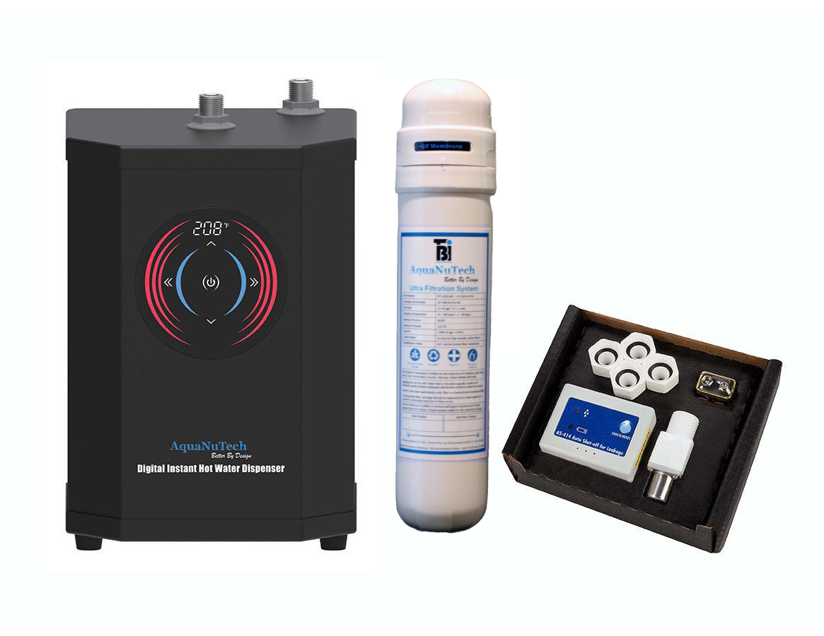 Complete Package - Instant Hot Water, Triple Filtration, And Leak ...